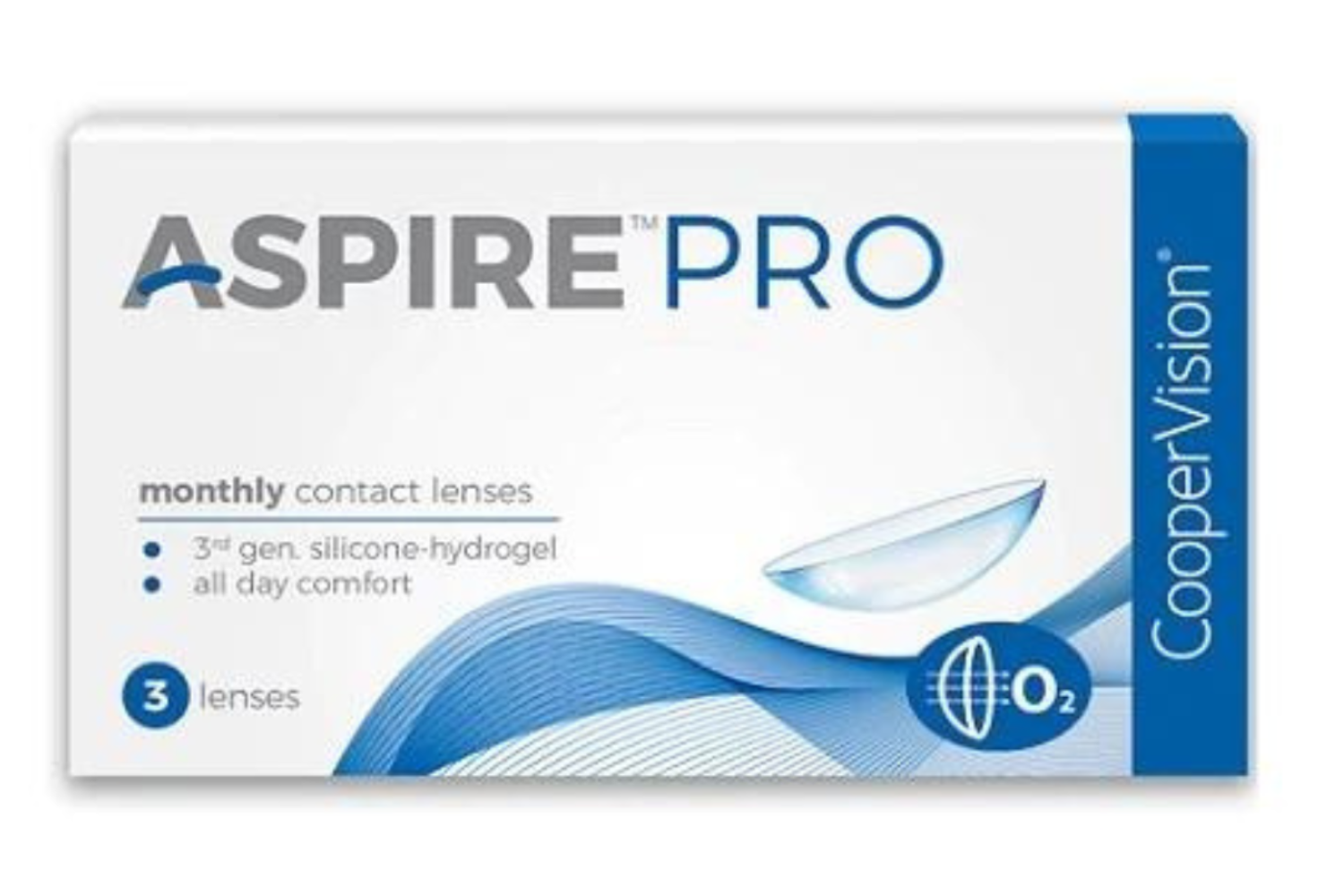 Cooper Vision Contact Lenses Aspire PRO Toric (3 Lenses Box) – woweye